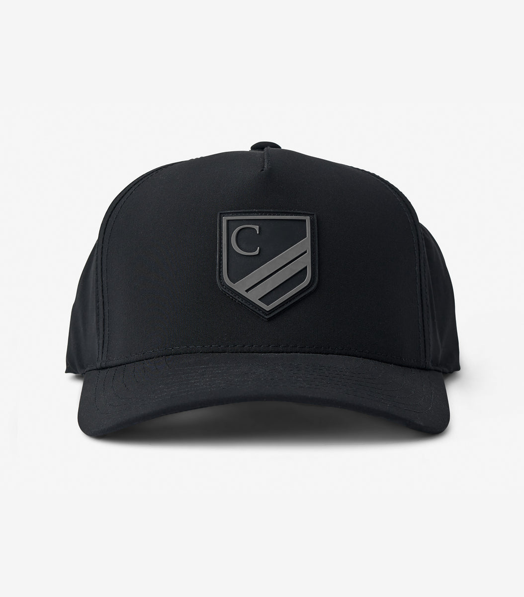 Shield Patch Hat - Black & Grey – Crewe Design